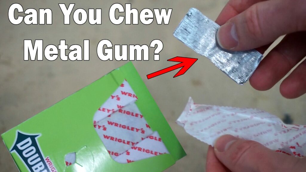 Can You Really Chew An Indium Stick Of Gum? Metal You Can Bite! - Jean ...